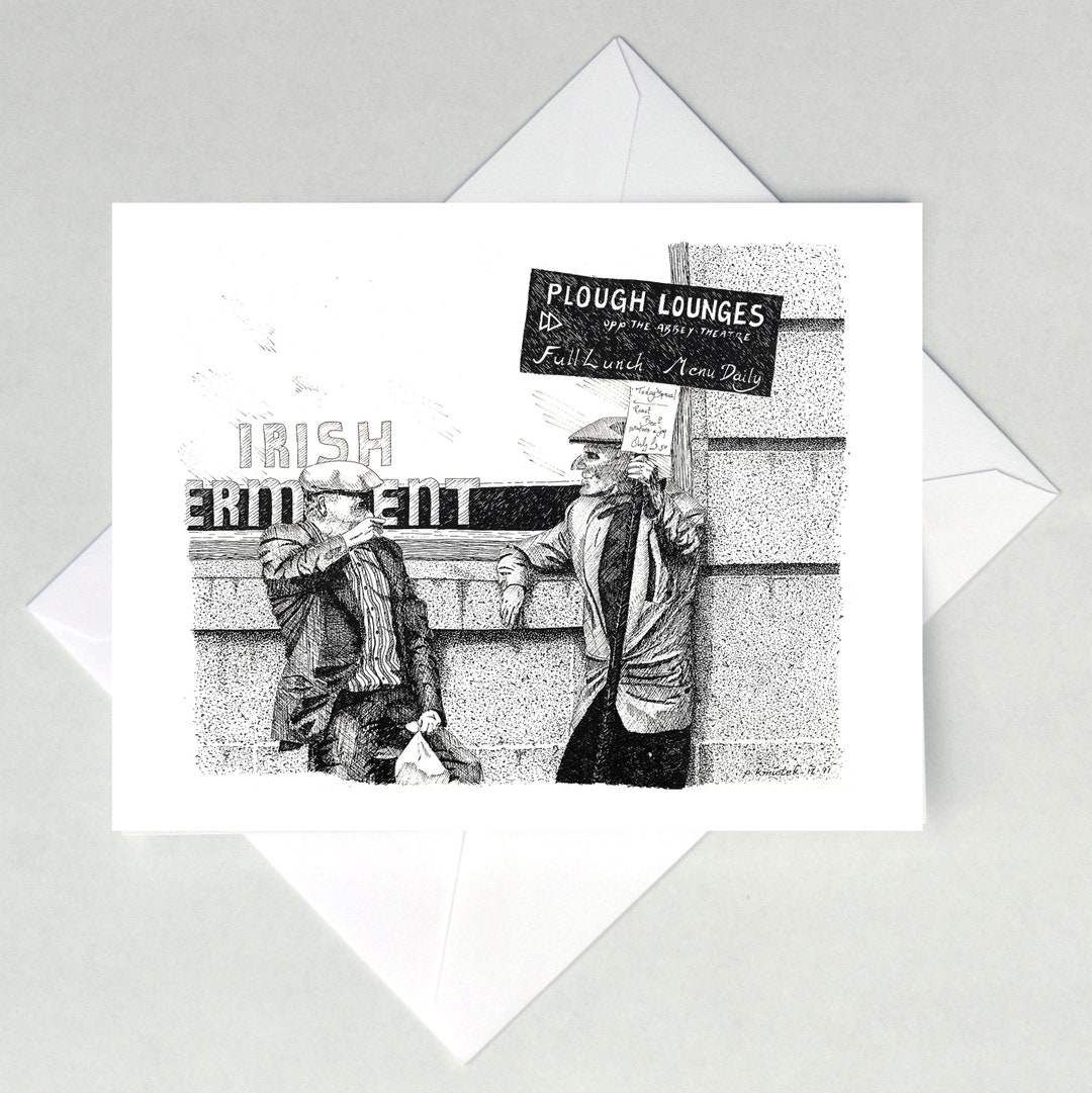 Dublin Ad Men Note Cards - Etsy