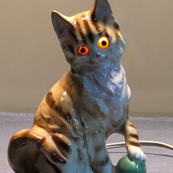 Cat Lamp - Etsy