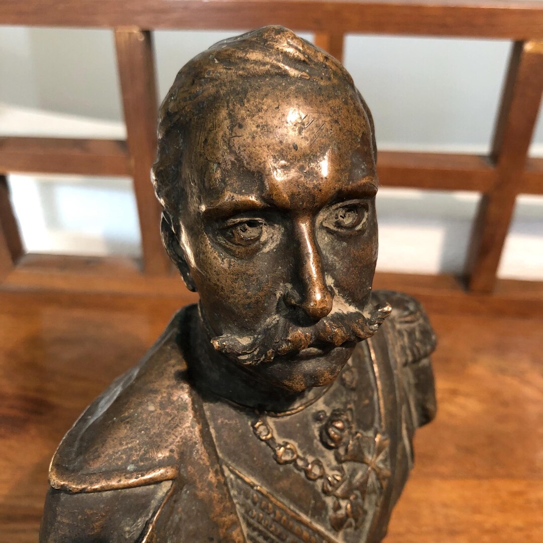 Bronze Bust, Kaiser Wilhelm II of Germany, Last Emperor of the German ...