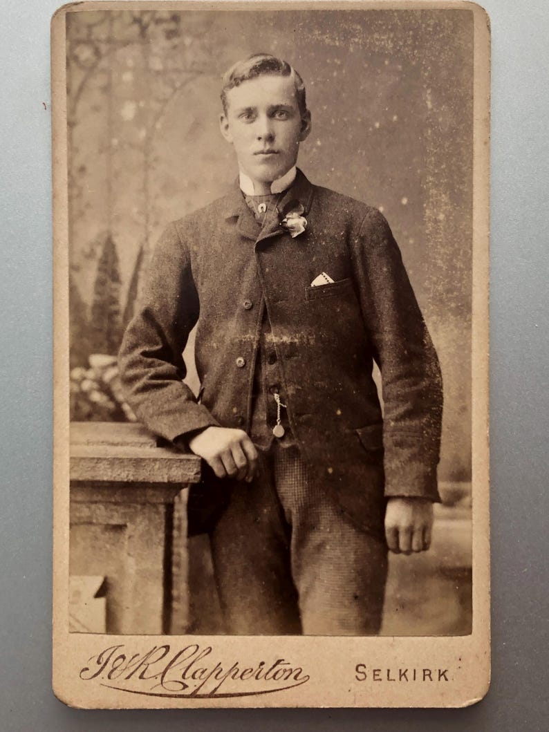 Antique Victorian CDV Photo – 19th Century Carte De Visite England ...