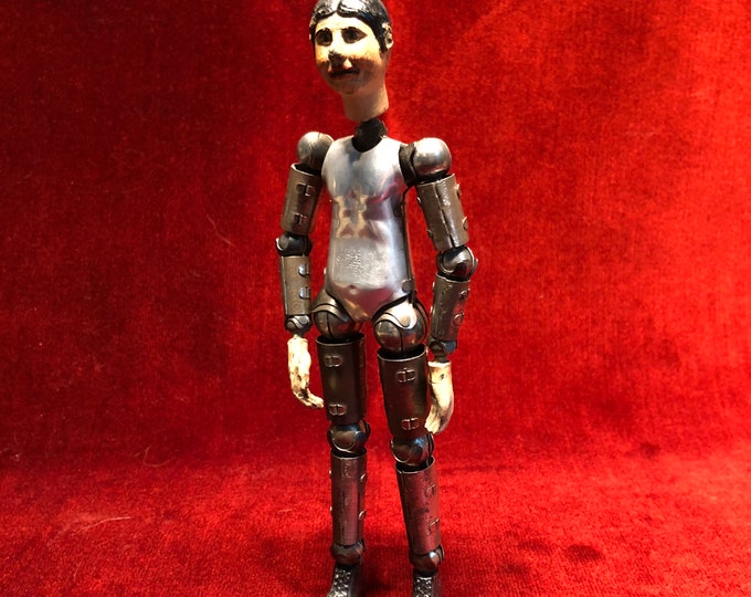 Antique Bucherer Saba Doll, Jointed, Metal, Plaster, Museum Piece ...