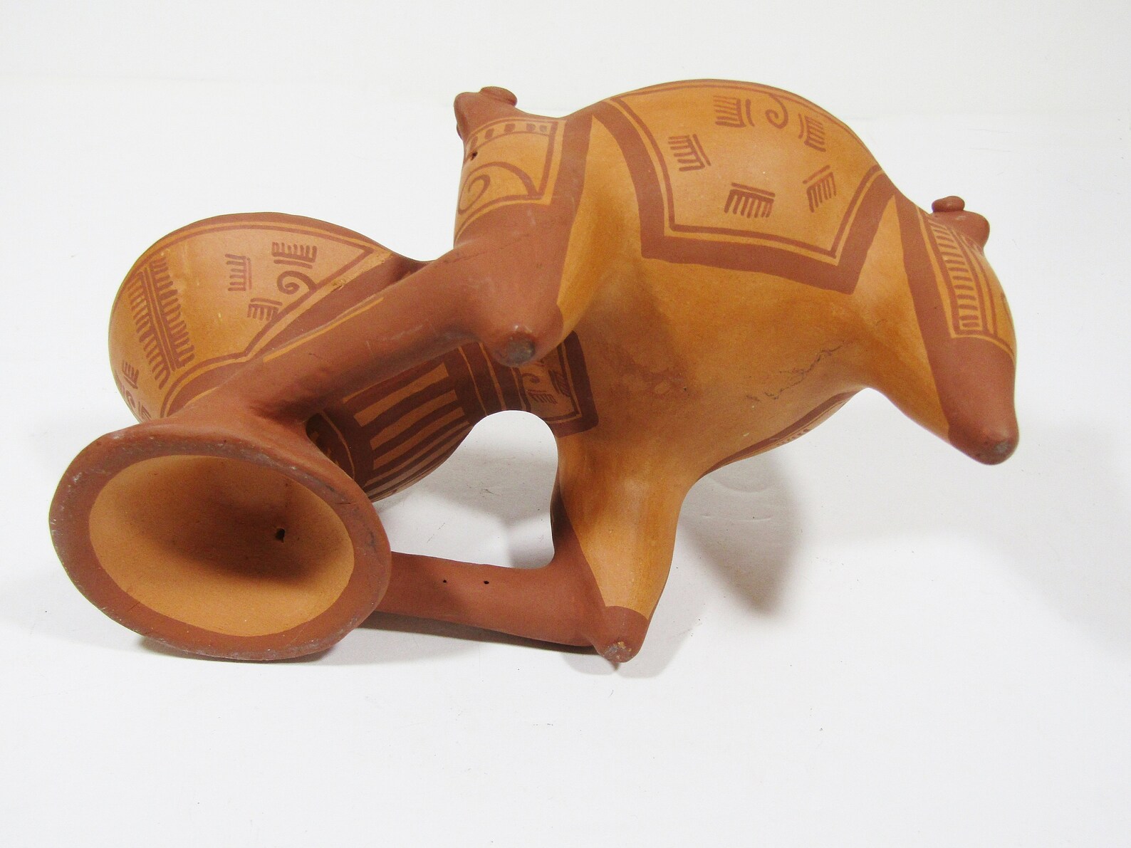 Mayan Fertility Ritual Double Rattle Bowl Sculpture - Unique Terra ...