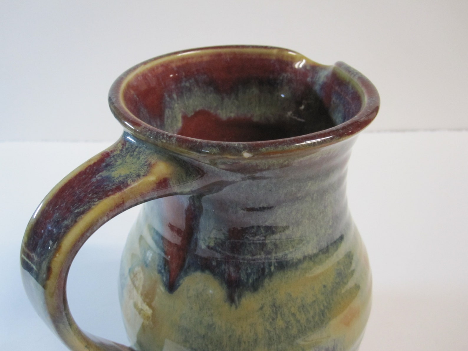 Jerry Kry JK Studio Art Pottery Ceramic Pitcher California - Etsy