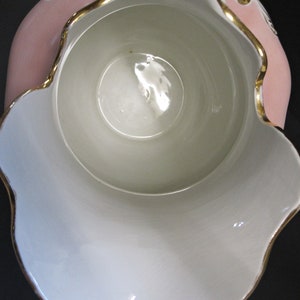 Antique East Palestine Pottery E.P.P. Co. Pink with Gold Trim | Etsy