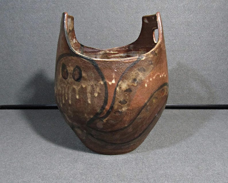 Handcrafted Stoneware Vessel by Nancy Pawel, San Antonio, Texas (1928 ...
