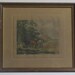 Horses and People, Original English Color Stone Lithograph Antique ...