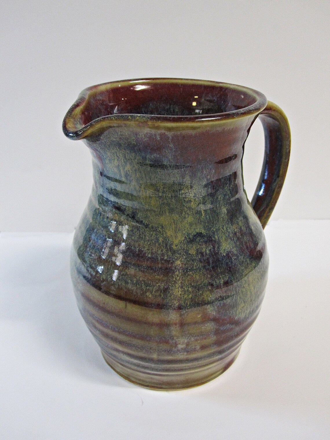 Jerry Kry JK Studio Art Pottery Ceramic Pitcher California - Etsy