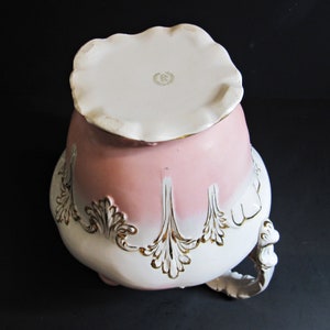 Antique East Palestine Pottery E.P.P. Co. Pink with Gold Trim | Etsy