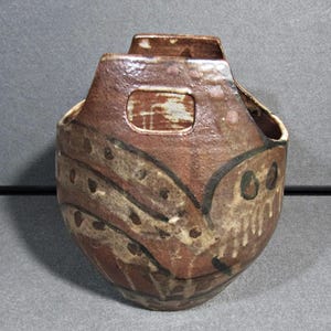 Handcrafted Stoneware Vessel by Nancy Pawel, San Antonio, Texas (1928 ...