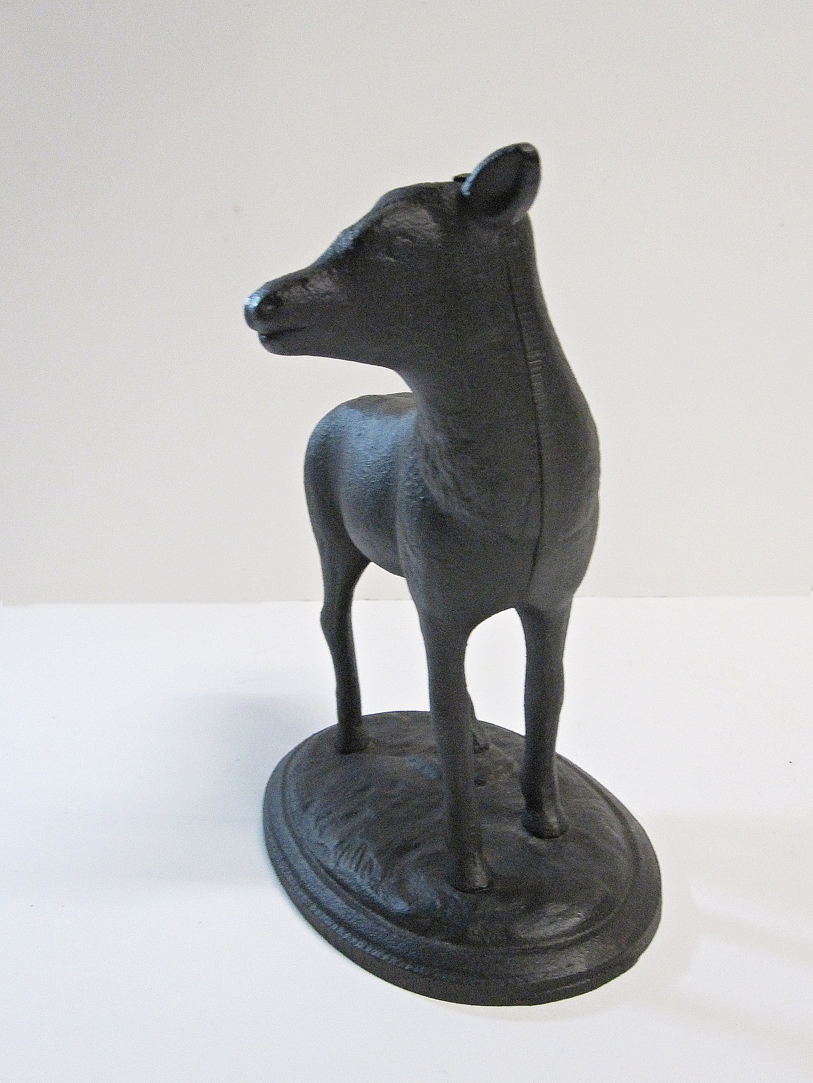 Vintage J.M Cast Iron Cow-calf Penny Bank 8.5 Tall - Etsy