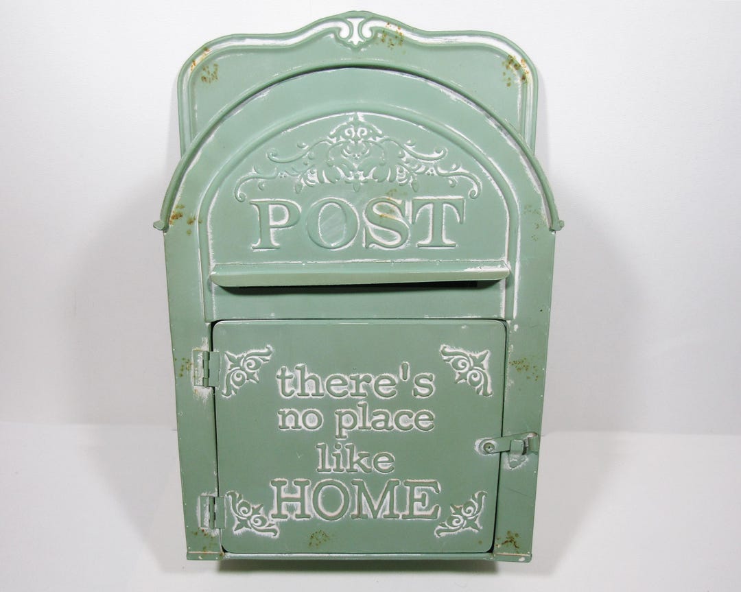 Theres No Place Like Home Vintage-inspired Farmhouse Post Box Wizard of ...