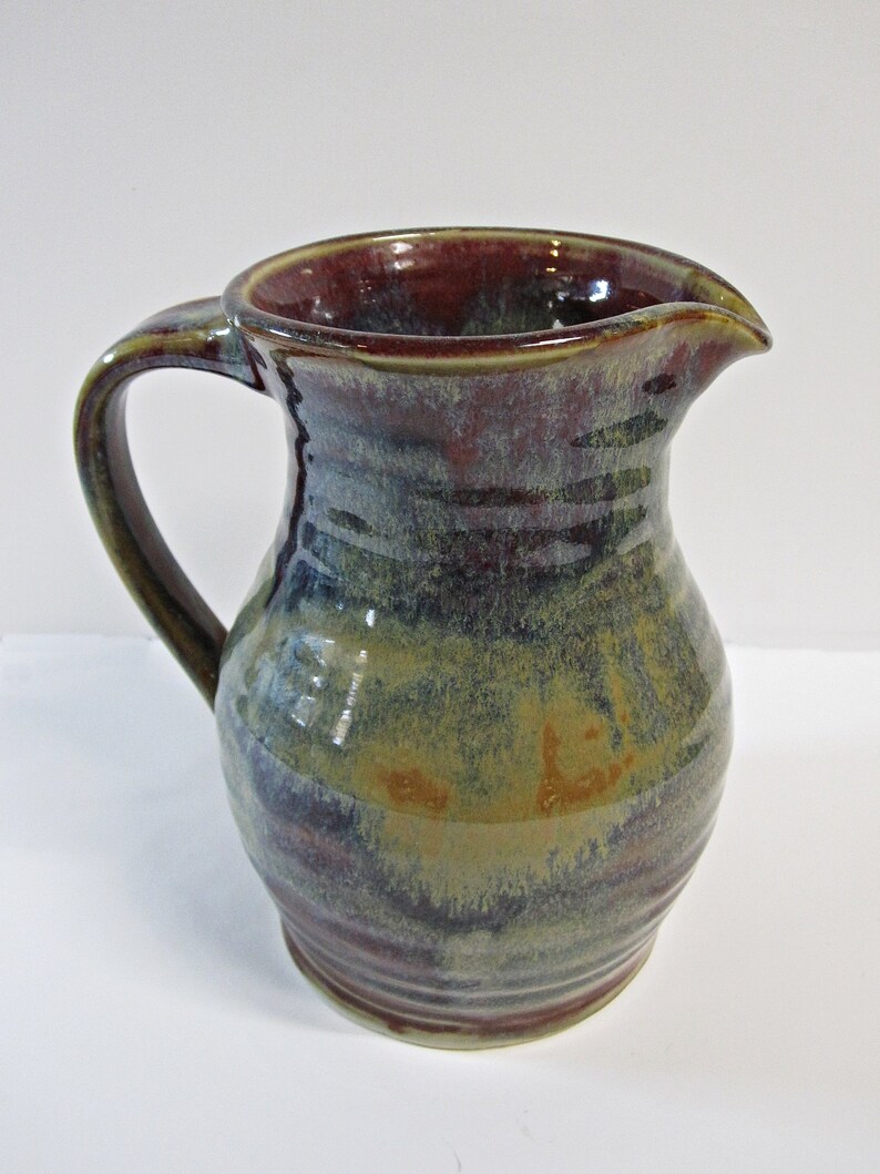 Jerry Kry JK Studio Art Pottery Ceramic Pitcher California - Etsy
