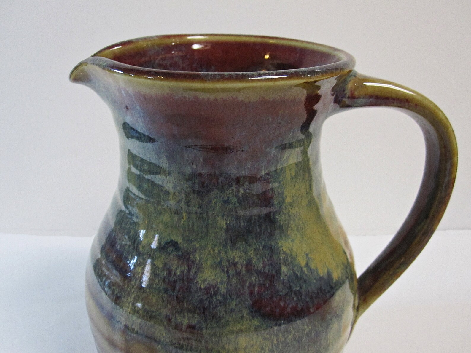 Jerry Kry JK Studio Art Pottery Ceramic Pitcher California - Etsy