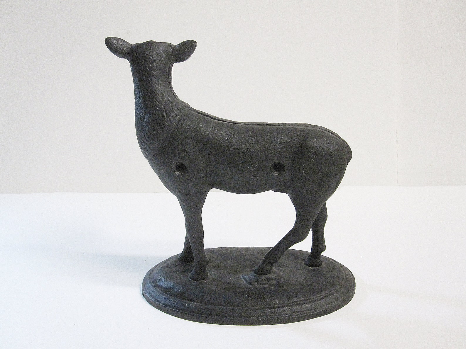 Vintage J.M Cast Iron Cow-calf Penny Bank 8.5 Tall - Etsy