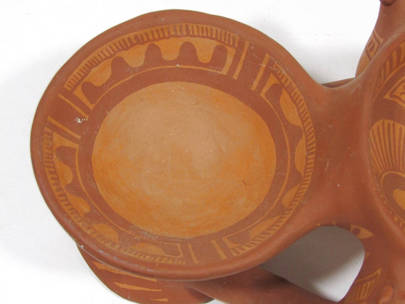Mayan Fertility Ritual Double Rattle Bowl Sculpture - Unique Terra ...