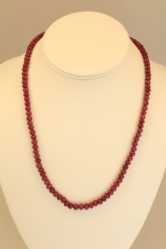Swatch red necklace - Gem