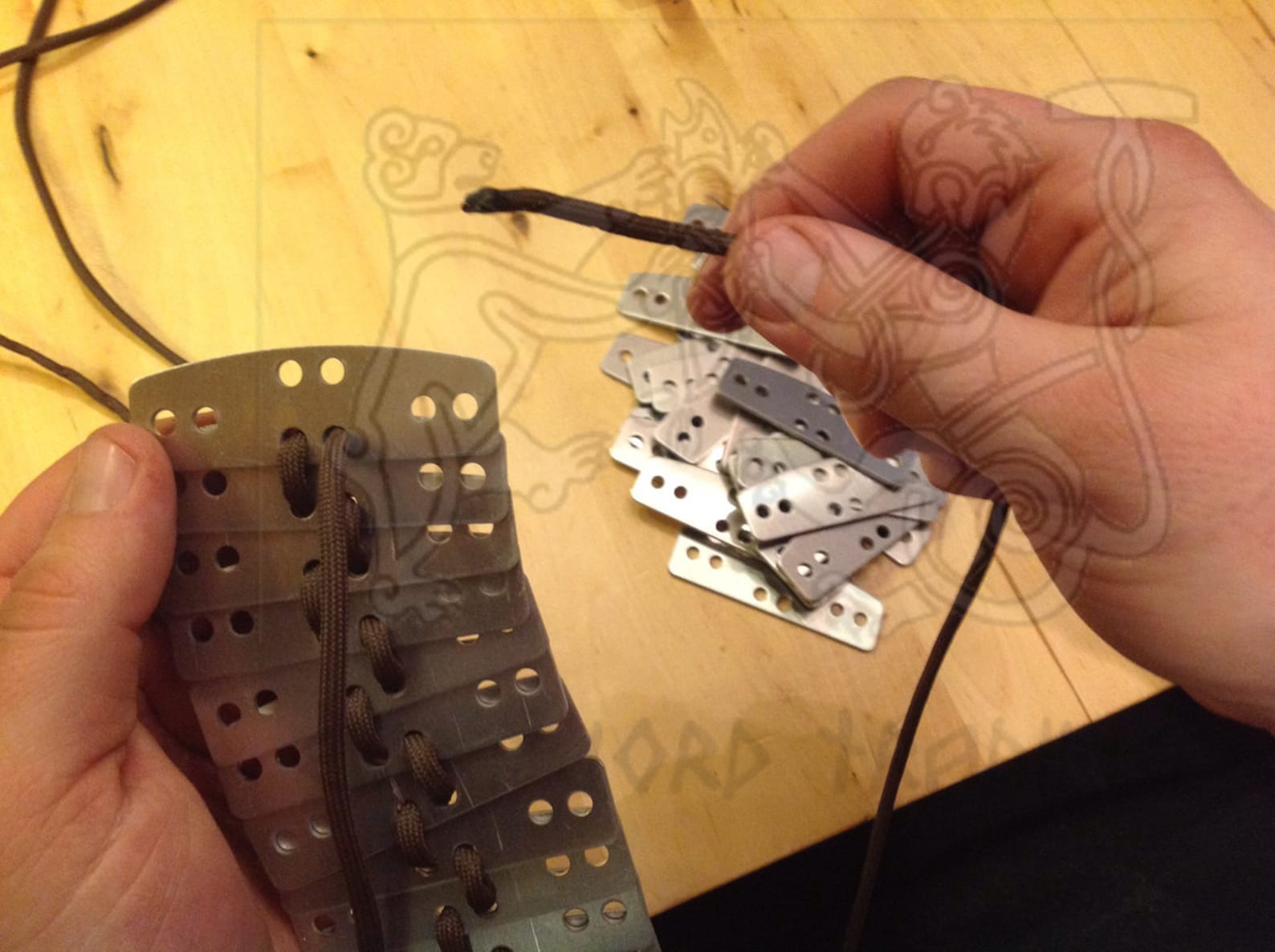 D Plate Lamellar Armor birka Aluminum 100/pack | Etsy