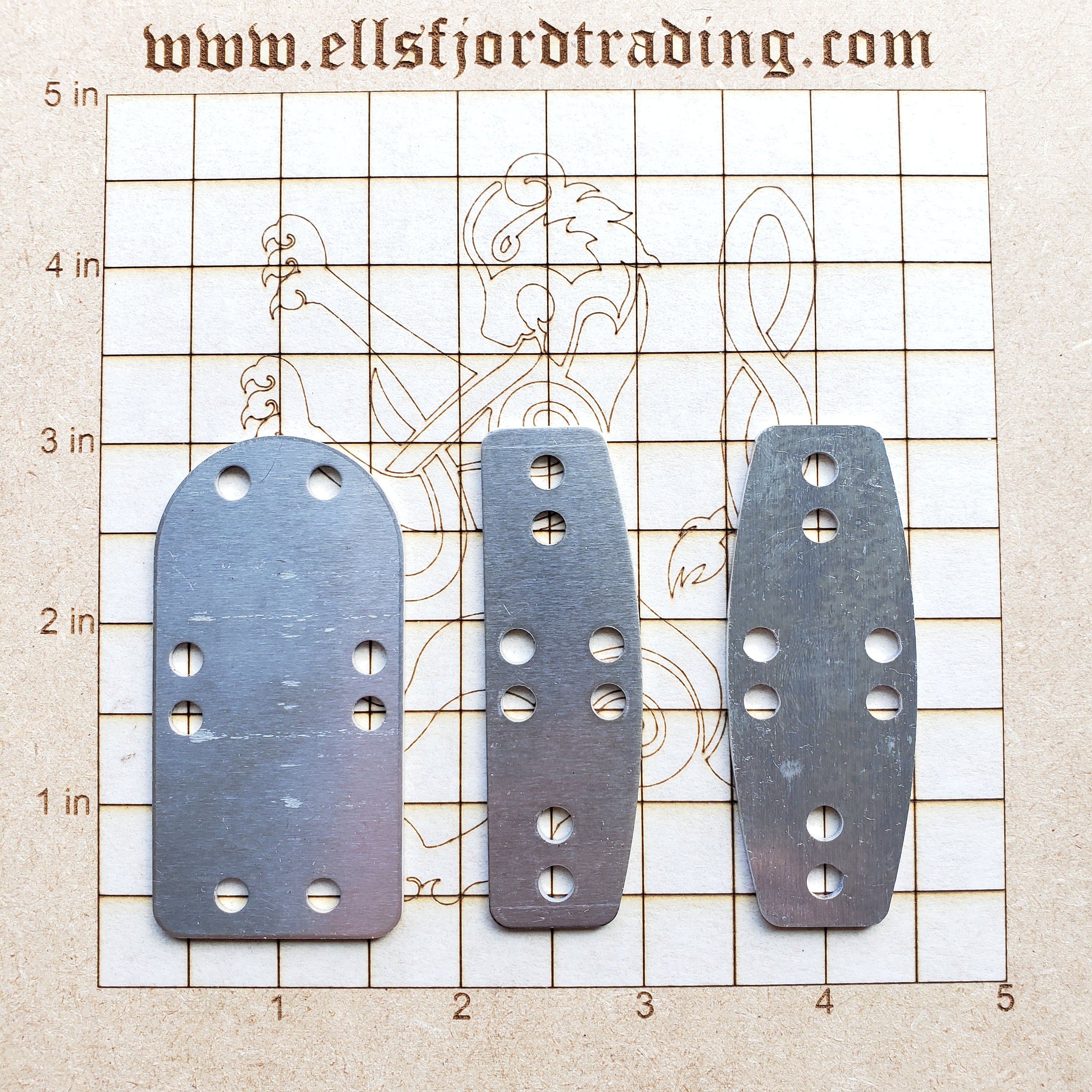 A Plate Lamellar Armor (tombstones) – Aluminum – 50/pack - Etsy