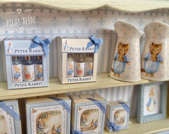 Peter Rabbit Toiletries Gift Box, Beatrix Potter, for Children Nursery ...