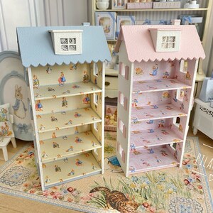Miniature Children Bookcase, Peter Rabbit, Beatrix Potter, Children ...