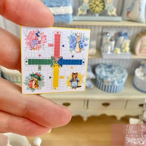 Peter Rabbit Mini Cutting Mat, Beatrix Potter Ludo Board Game, Jemima ...