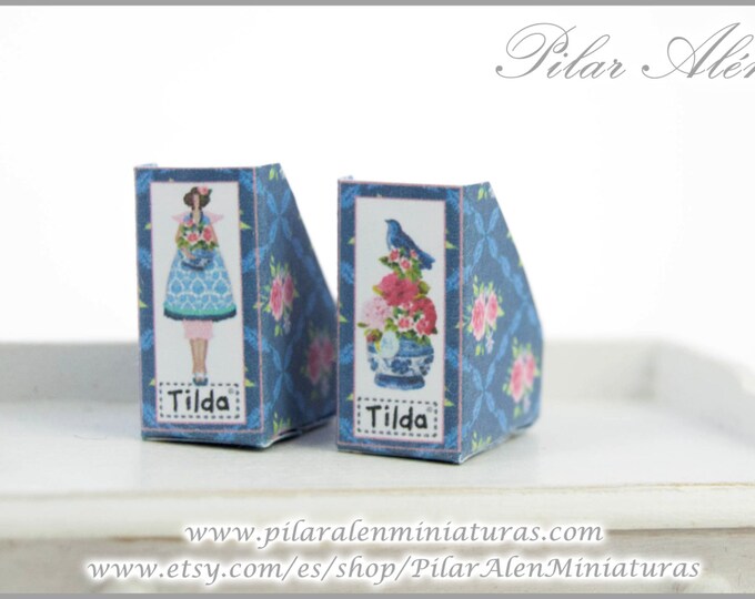 1/12 Dollhouse Scale TILDA MAGAZINE FILES. - Etsy
