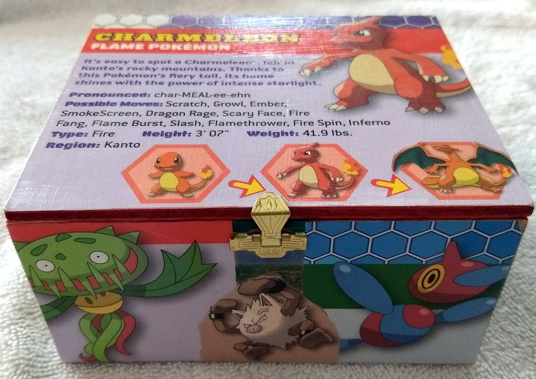 Pokemon Decoupage Box - Etsy