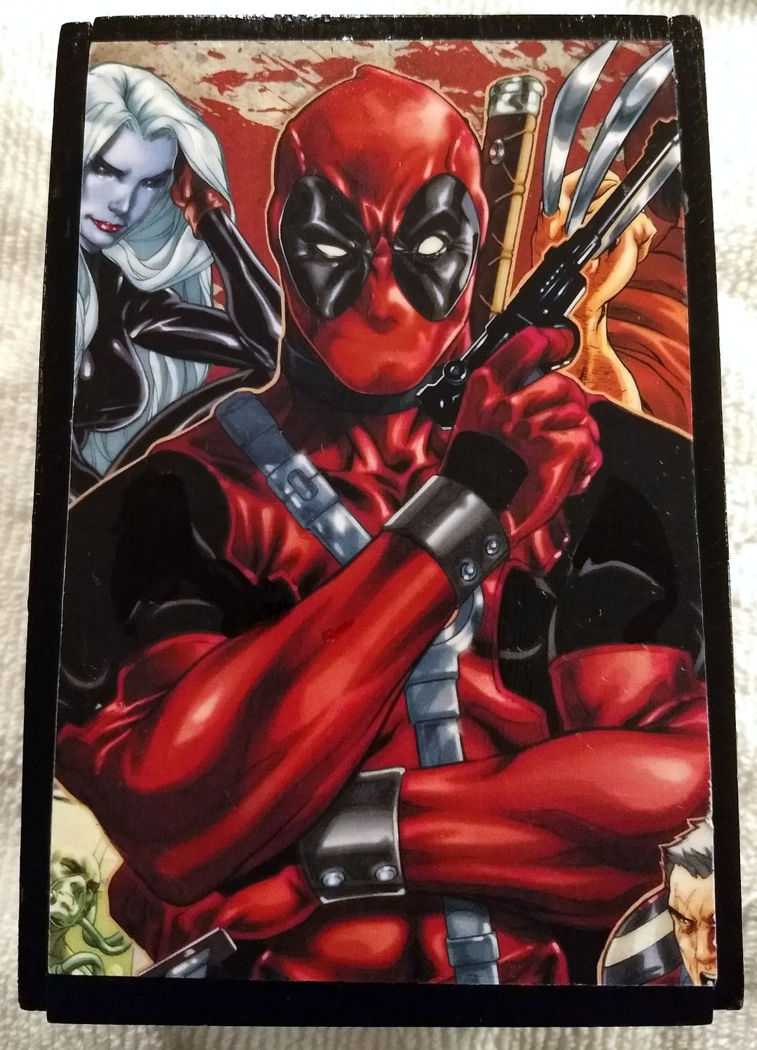 Deadpool Decoupage Box - Etsy