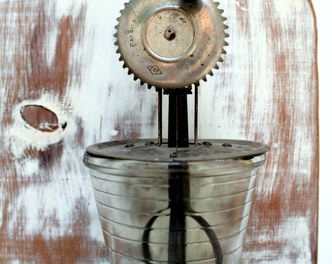 Antique Egg Beater, Vintage Egg Beater, Rustic Kitchen Decor, Rustic ...