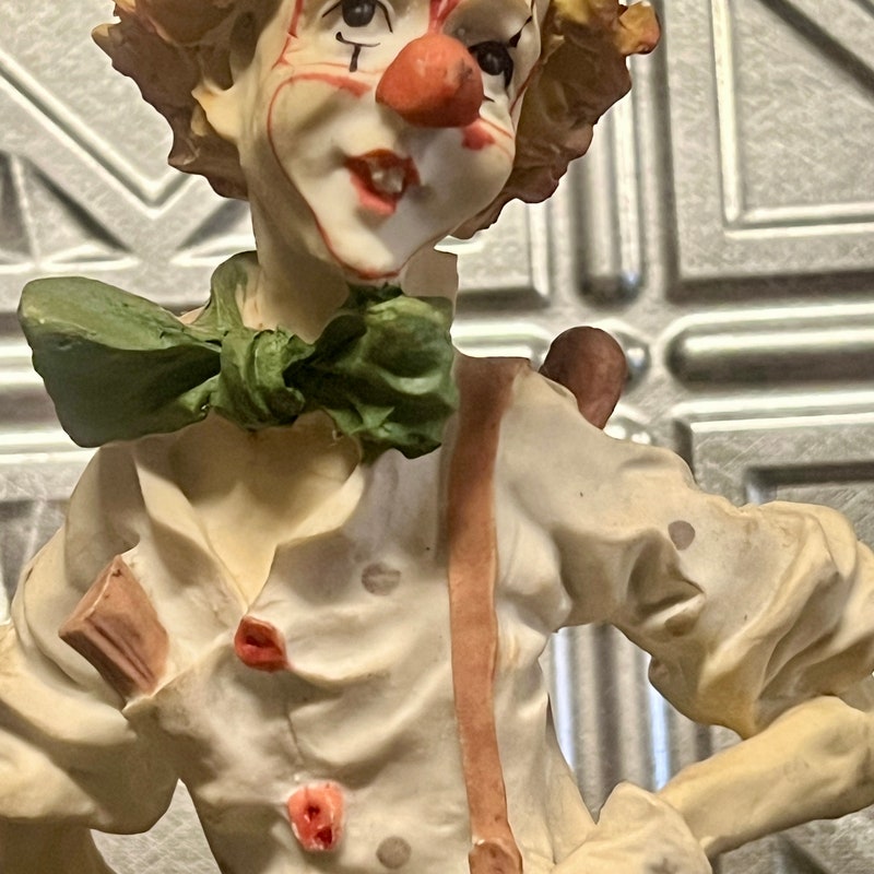 Collectible Clown Figurine - Etsy