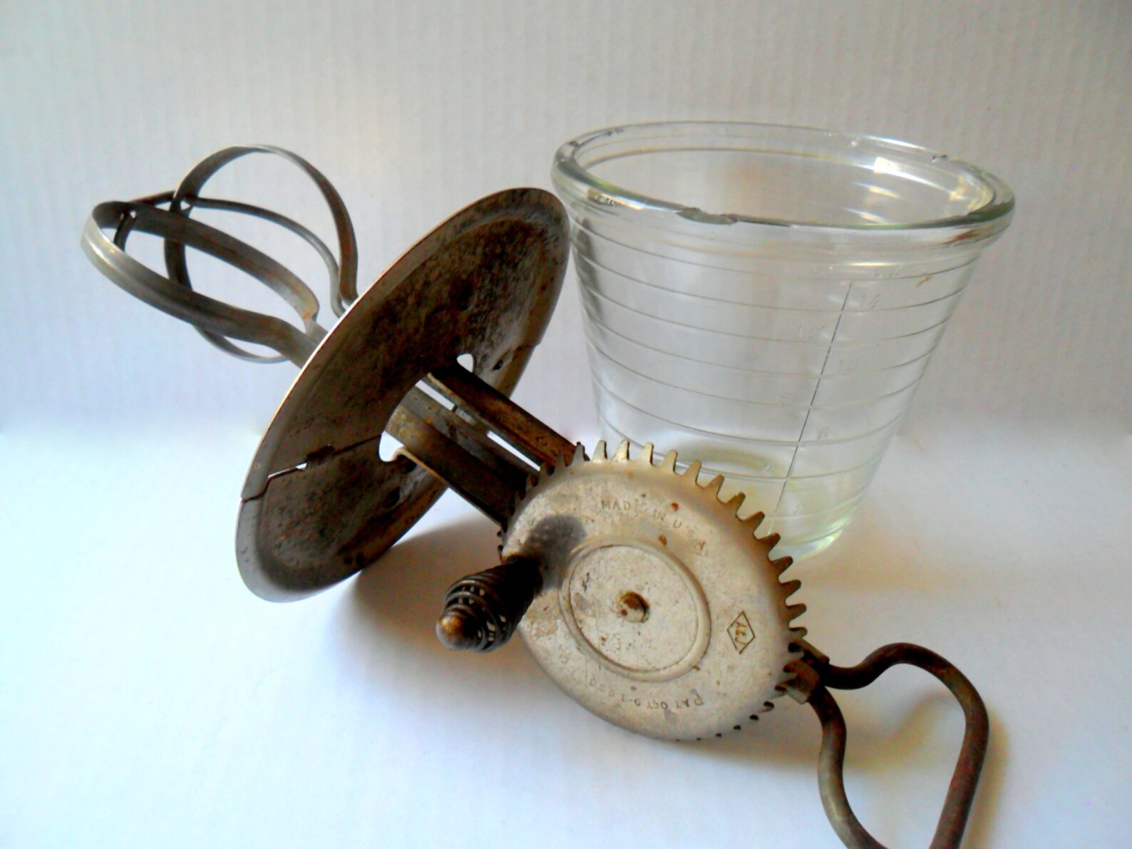 Antique egg beater vintage egg beater rustic kitchen decor | Etsy