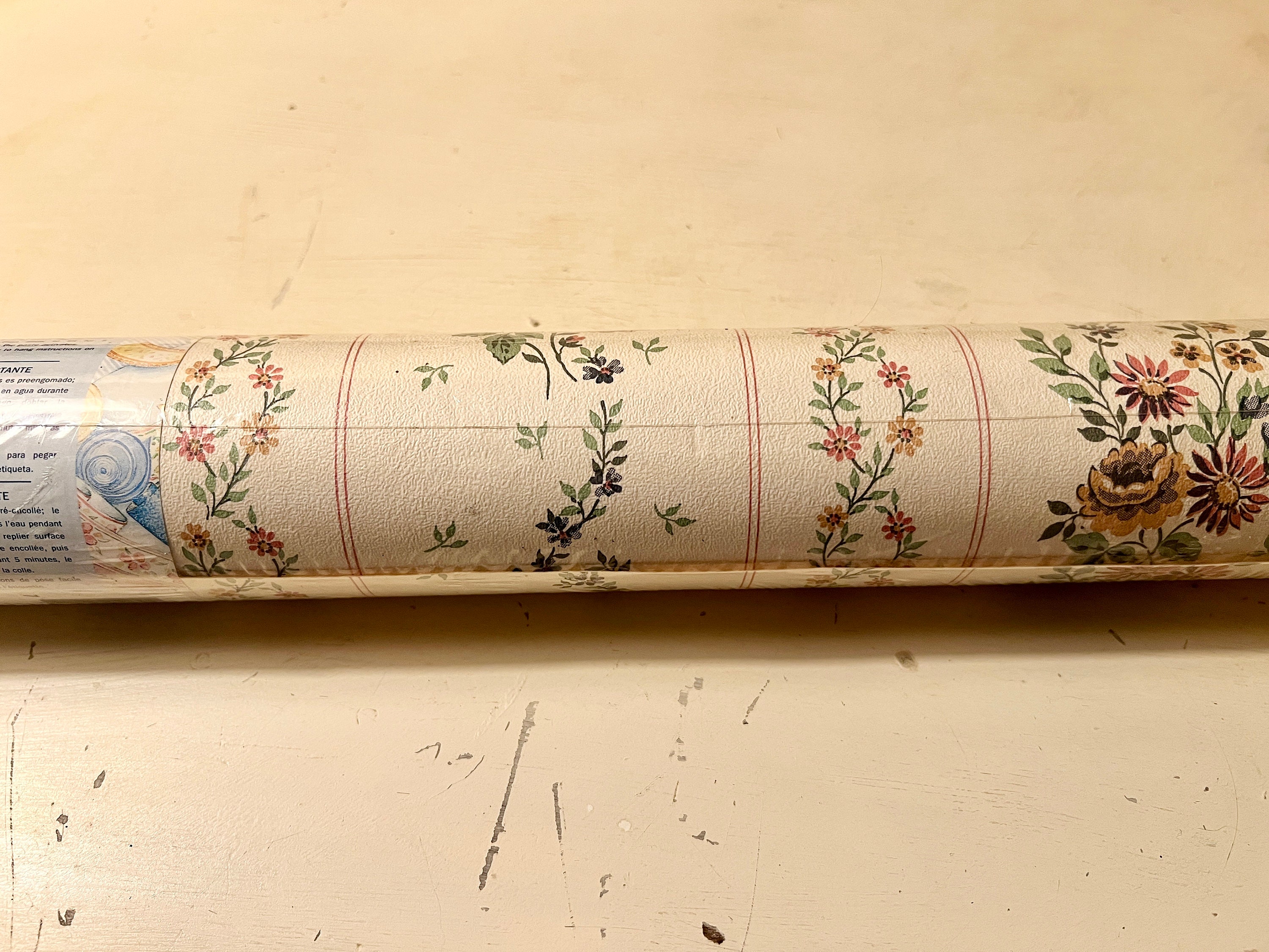 Vintage Wallpaper Roll - Etsy
