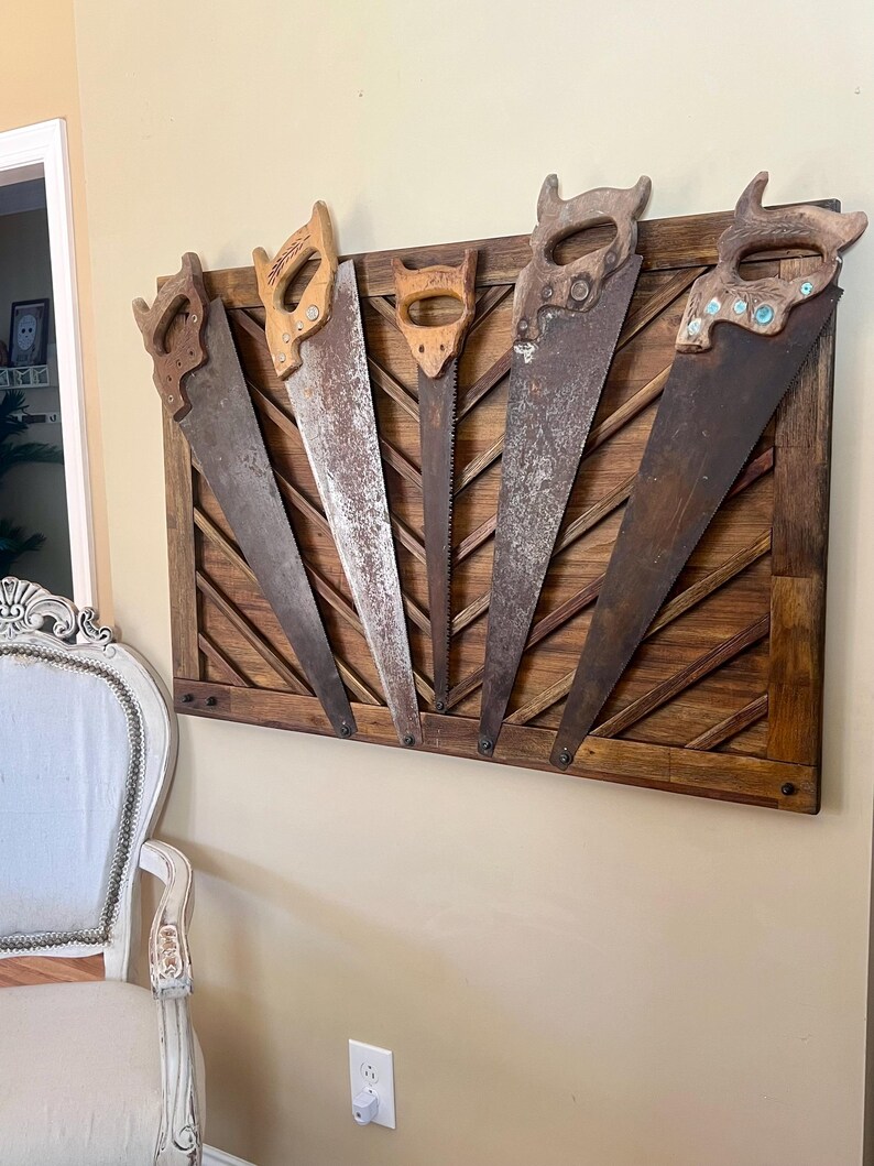 Vintage Hand Saws Wall Art - Etsy