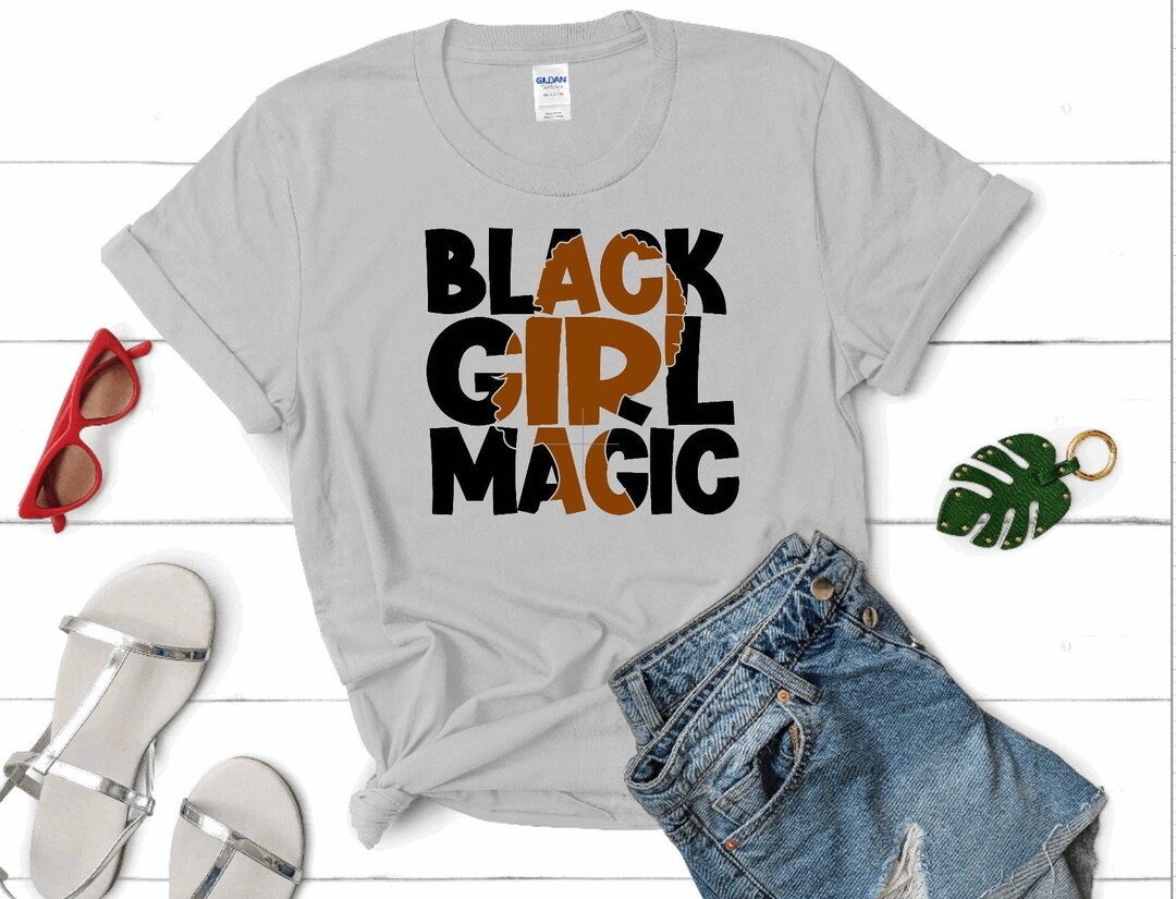 Girl’s Shirt Black Girl Magic Shirts, Black Lives Matter Hoodie, Black ...