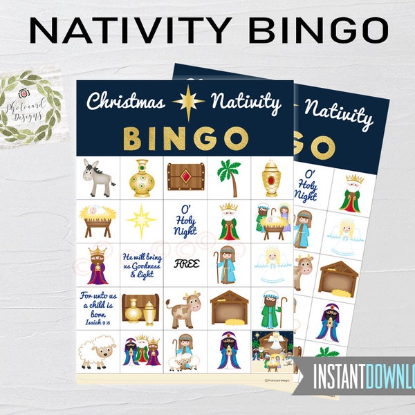 Church Bingo - Etsy