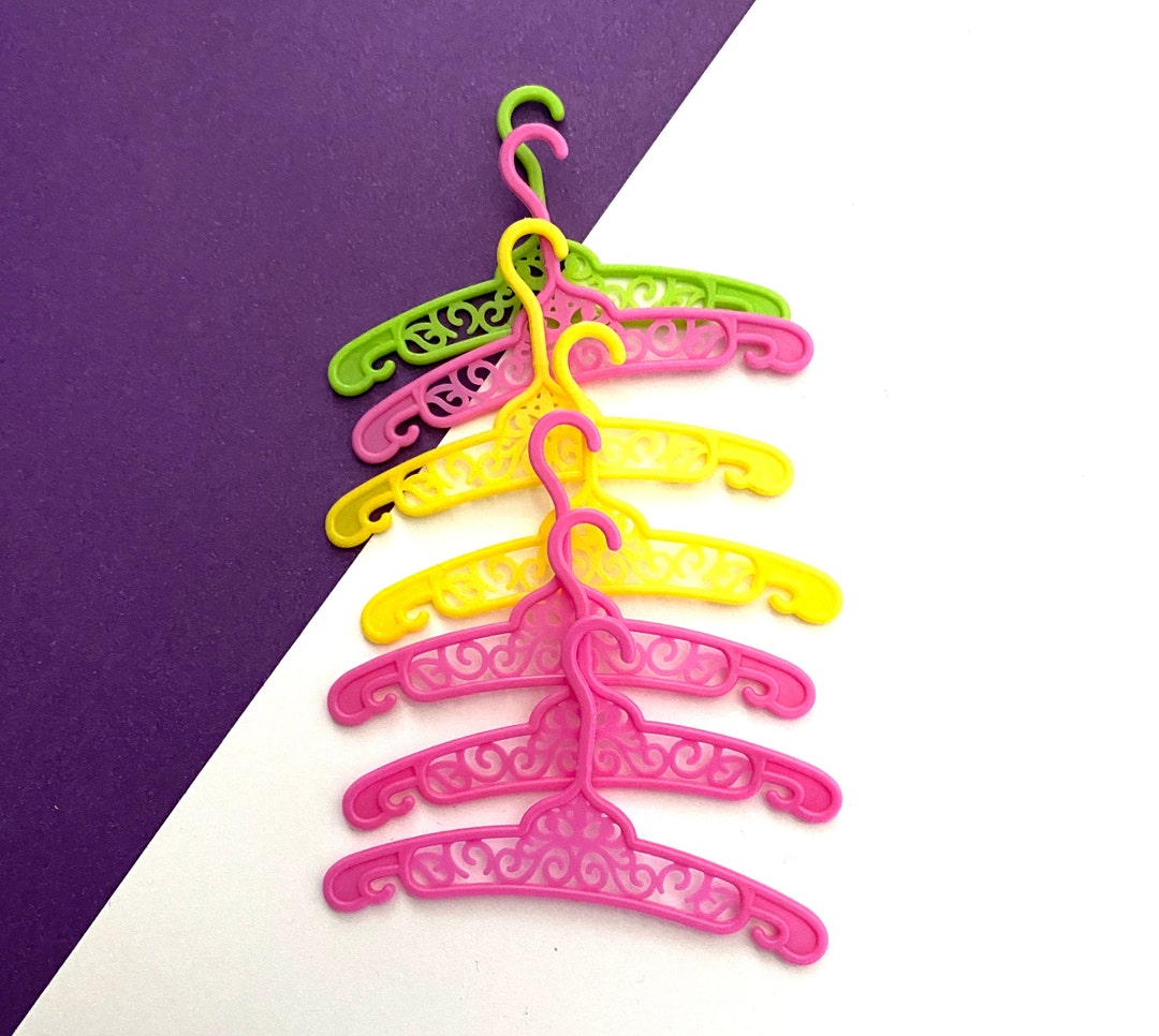 Vintage Barbie Mod Filigree Clothes Hangers Lot of 7 - Etsy