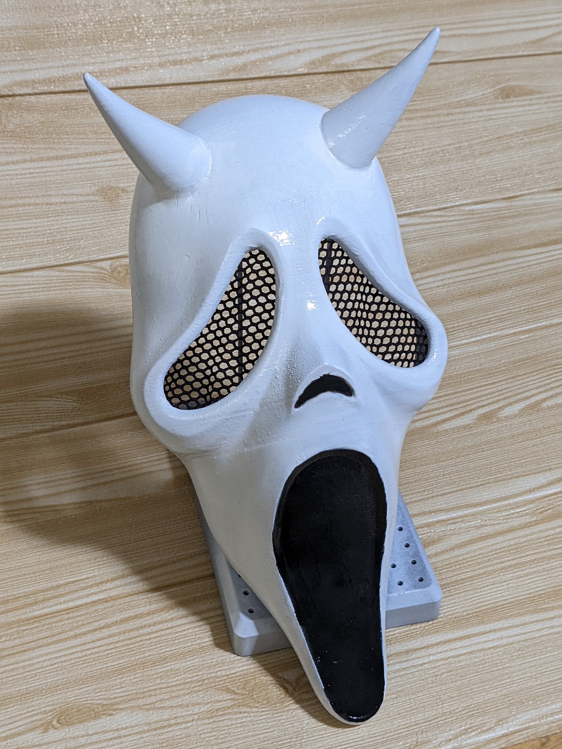 Devil Face Red Devil Demon Ghostface Mask as Seen in Dead - Etsy