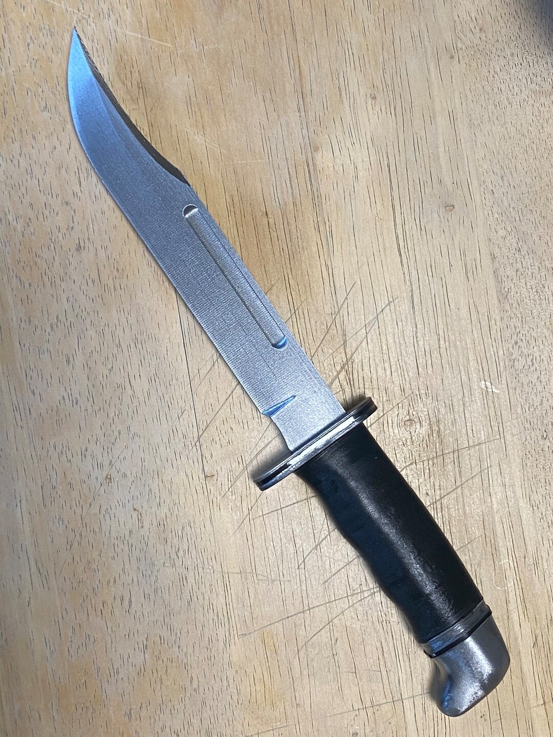 RESIN buck 120 Hunting Knife Prop. etsy: This is FAKE Cosplay Item - Etsy