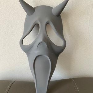 Devil Face, Red Devil, Demon Ghostface Mask, as Seen in Dead by ...