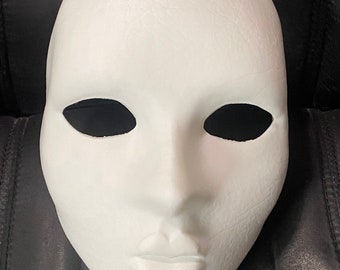 Autumn Babydoll Mask, Fullfaced Haute Couture Porcelain Mask, Creepy ...