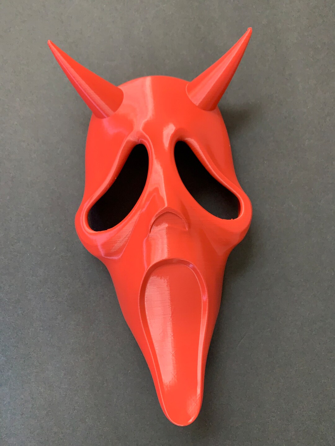 Devil Face Red Devil Demon Ghostface Mask as Seen in Dead - Etsy UK