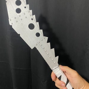 Twisted Metal Sweet Tooth Machete Cosplay Prop - Taped, Airbrushed, and ...