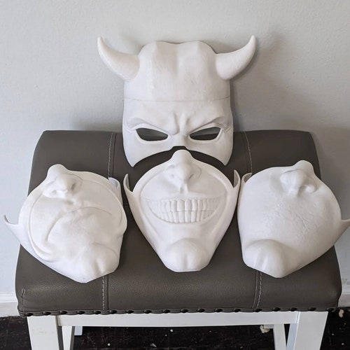 THE GRABBER Black Phone Mask - Etsy