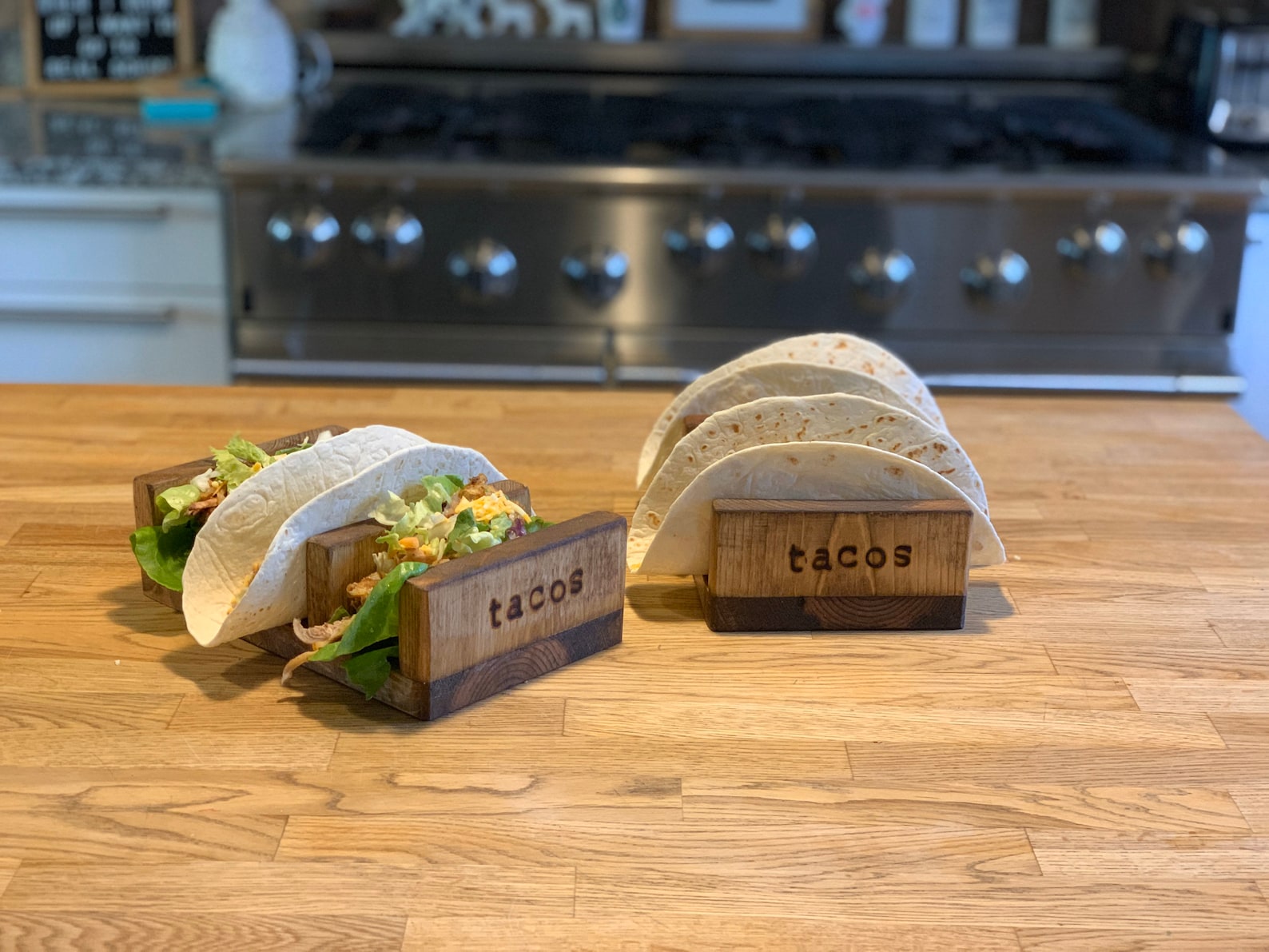 Custom Taco Stands Serving Set of 2 Personalized - Etsy