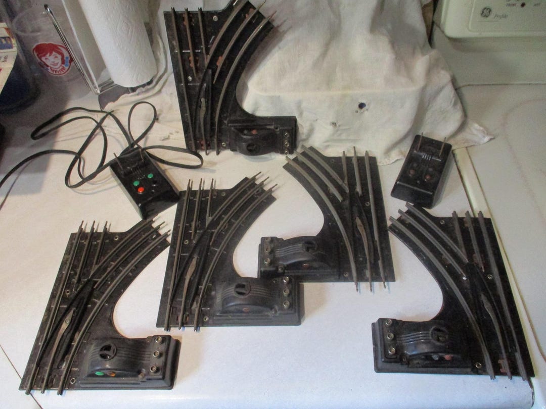 Lionel Electric Trains,027 Gauge Remote Control Track Switches ,2 Pair ...