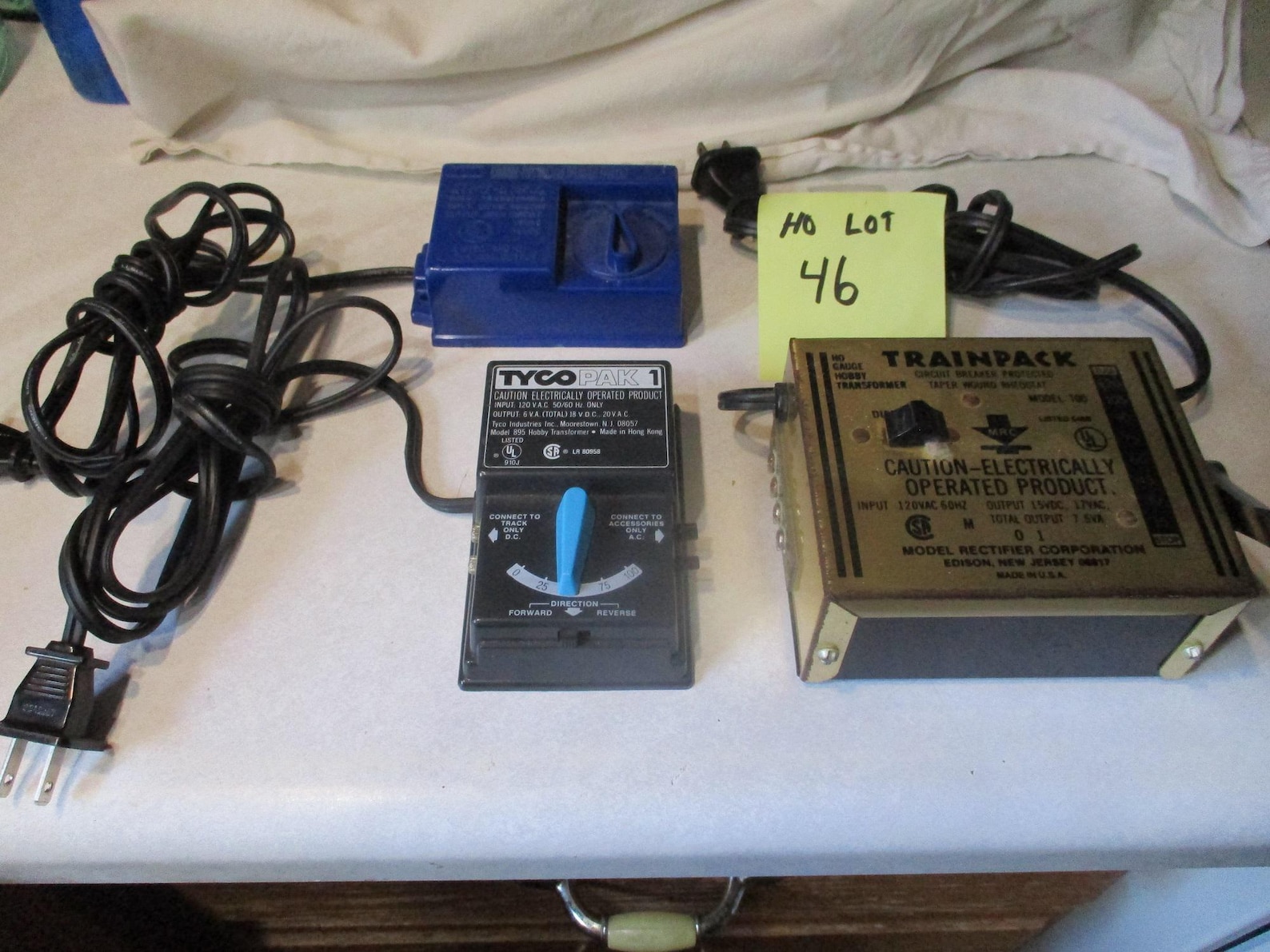 Three HO Scale DC Power Packs, 1980s Era. Will Run Tyco,bachmann Other ...