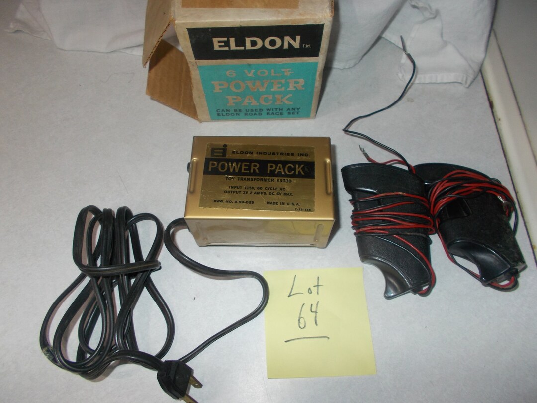 Electric Slot Car Power Pack Model 3310 Excellent Working Condition ...