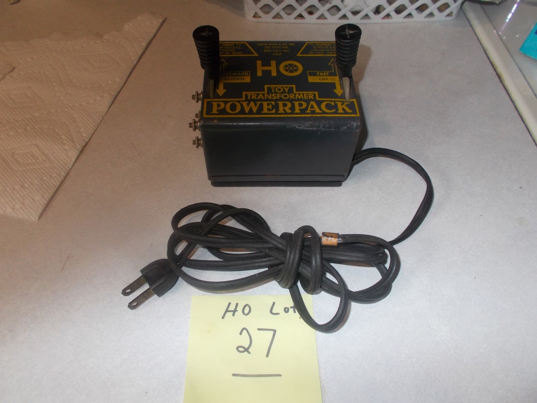 Allstate,marx Electric Trains,ho Scale DC Power Pack,1960s Era Runs ...