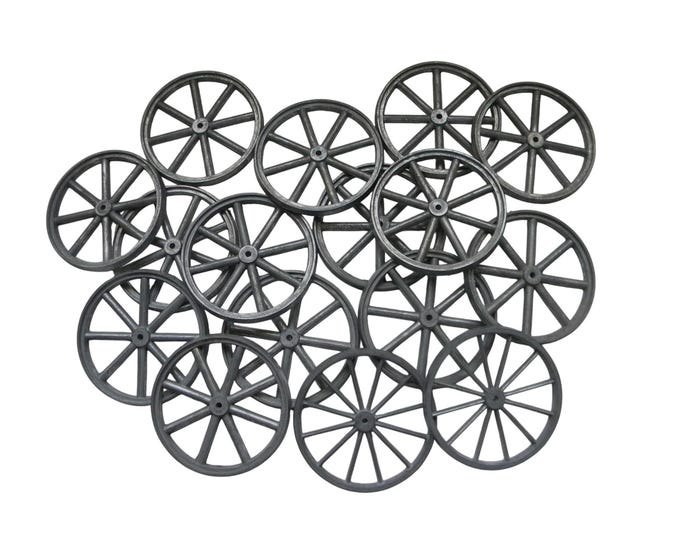 Metal Wheels - Spoked Wheels - DIY Craft Supply - Steampunk Supply - Etsy