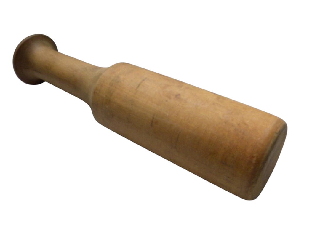 Wood Pestle Wooden Herb Masher Farmhouse Kitchen Kitchen Decor - Etsy